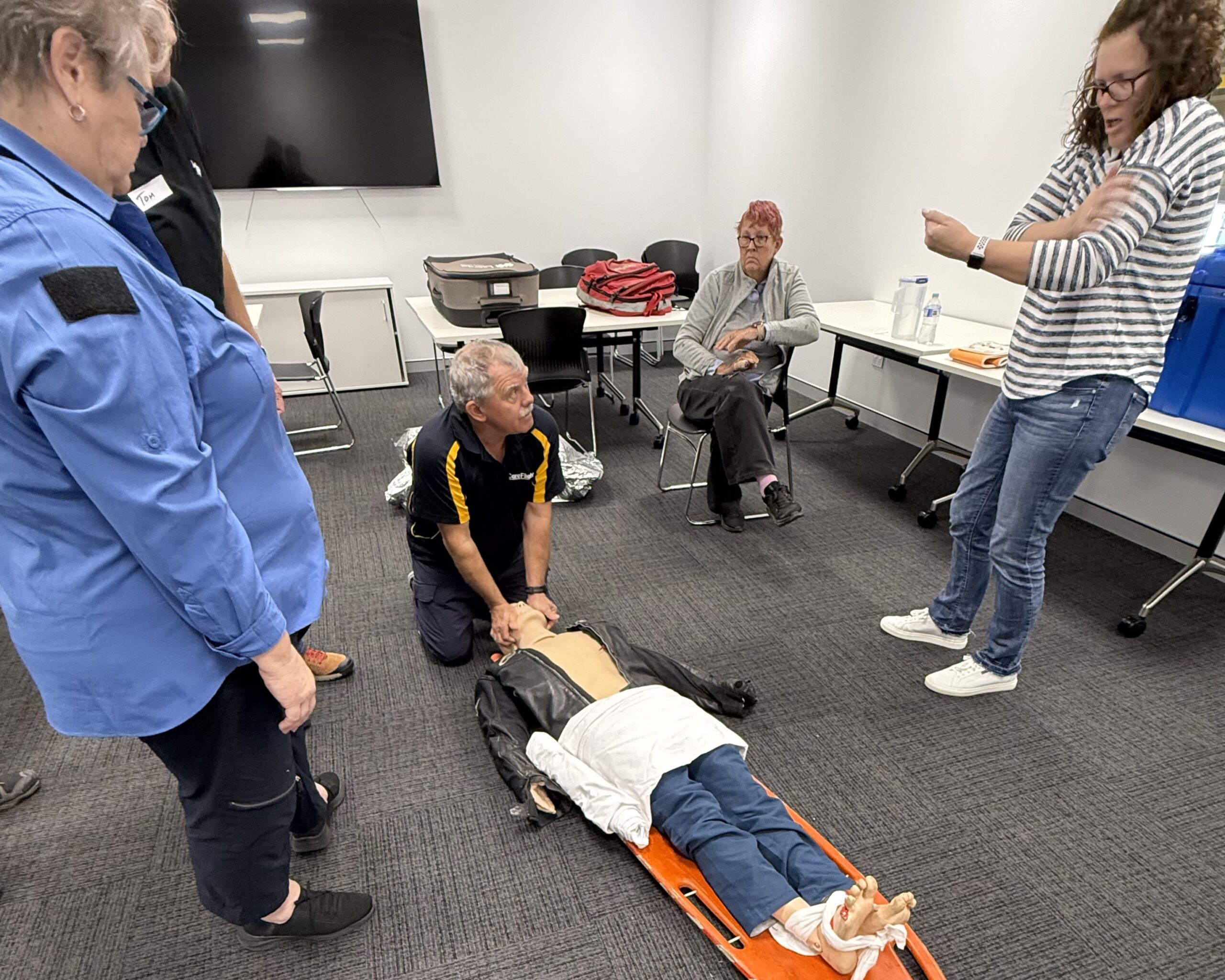 CareFlight brings trauma training to Townsville